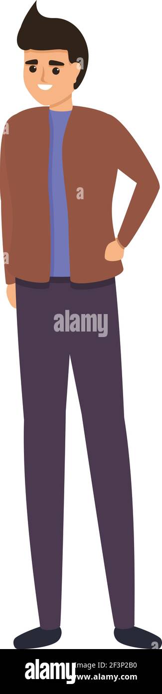 Self respect icon. Cartoon of self respect vector icon for web design ...