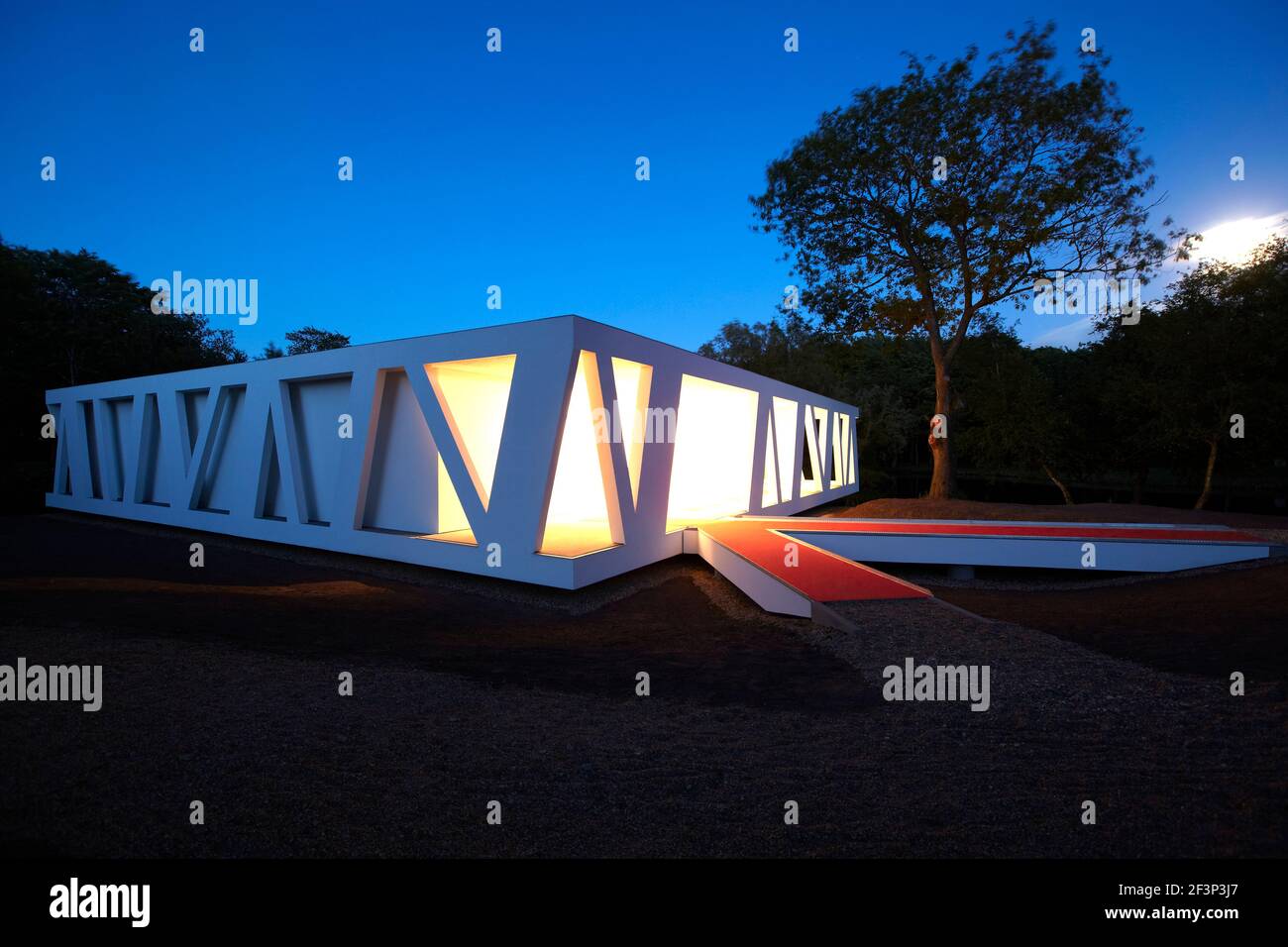 Art Pavillion, Videbaek, Denmark Stock Photo - Alamy