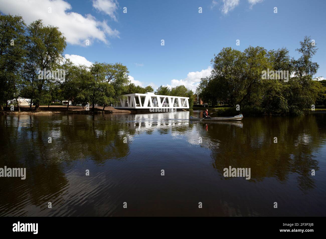 Art Pavillion, Videbaek, Denmark Stock Photo - Alamy