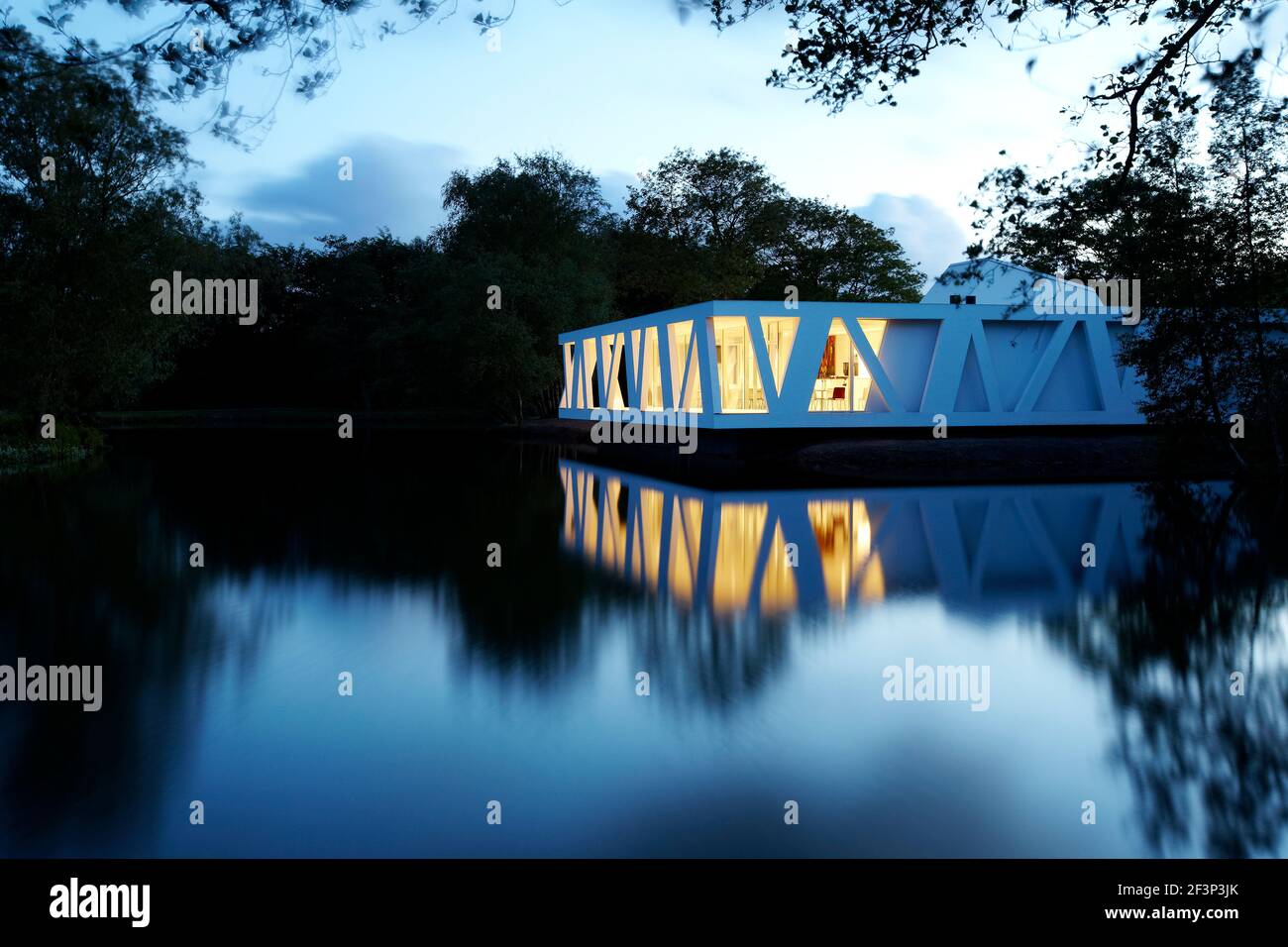 Art Pavillion, Videbaek, Denmark Stock Photo - Alamy