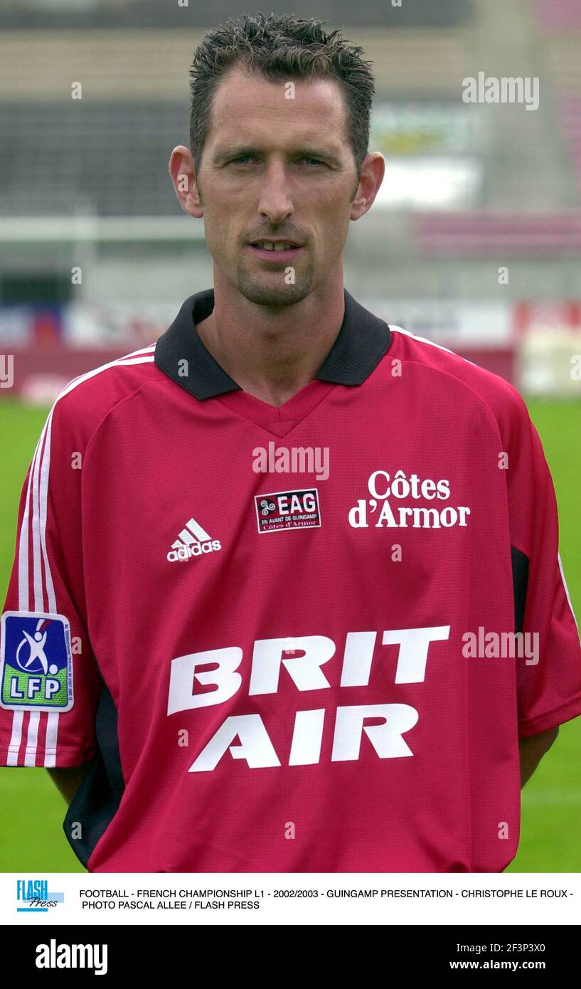 FOOTBALL - FRENCH CHAMPIONSHIP L1 - 2002/2003 - GUINGAMP PRESENTATION ...