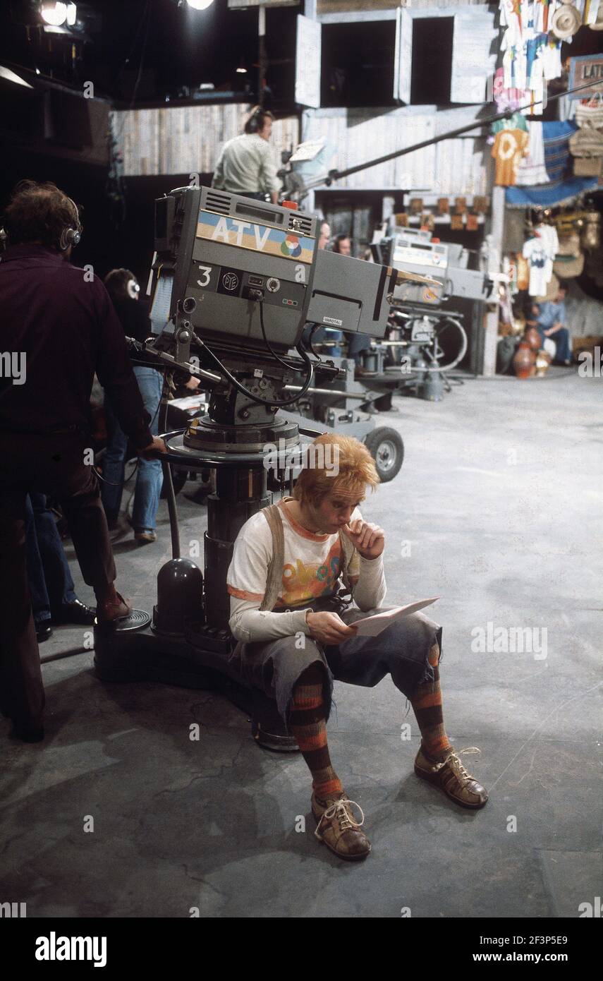 The RSC cast in action during the ATV TELEVISION NETWORK production of ...