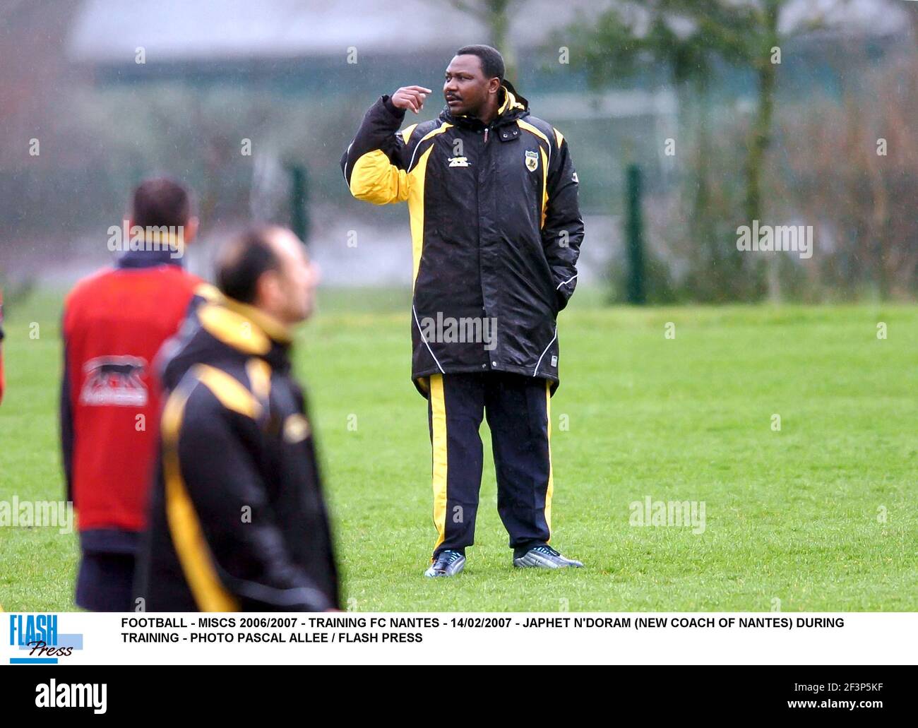 FOOTBALL - MISCS 2006/2007 - TRAINING FC NANTES - 14/02/2007 - JAPHET N ...