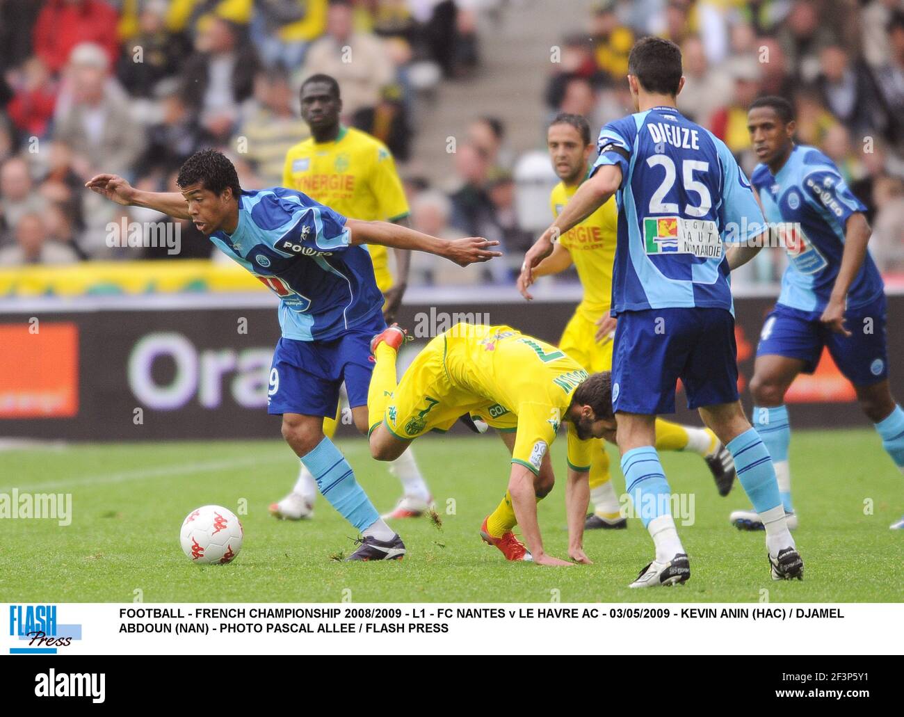 FOOTBALL - FRENCH CHAMPIONSHIP 2008/2009 - L1 - FC NANTES v LE HAVRE AC ...