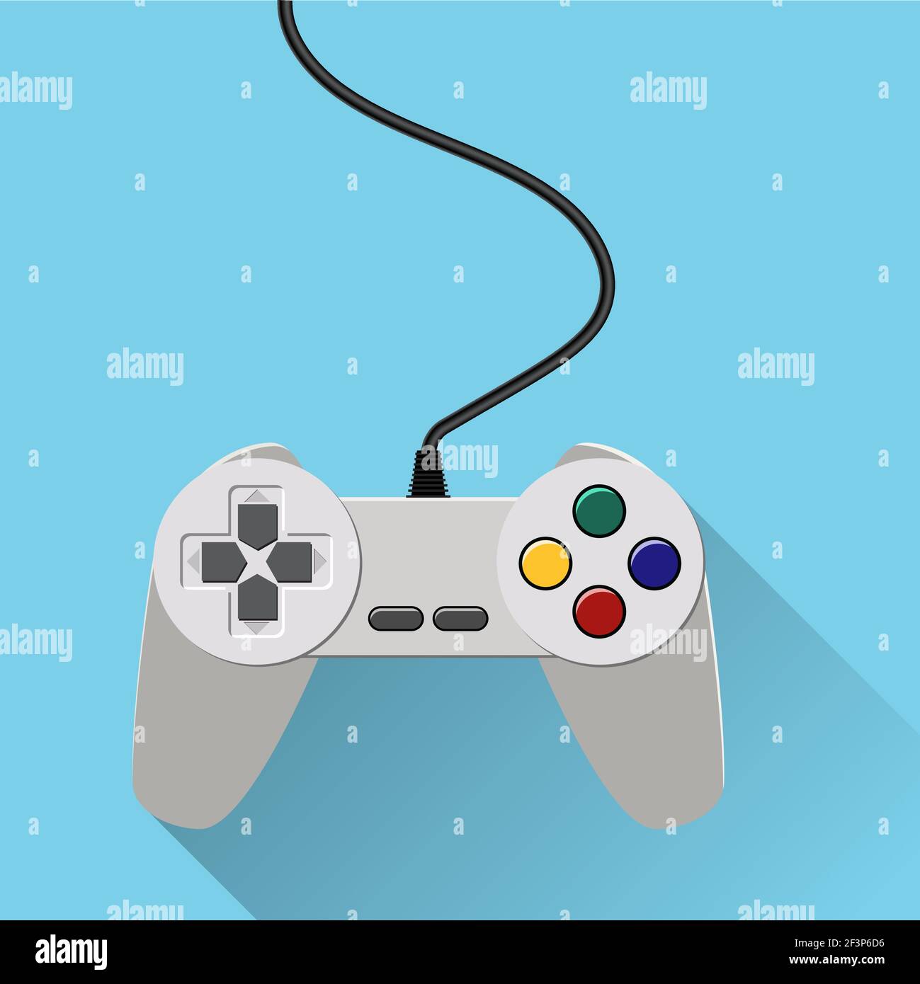 Wired controller Stock Vector Images - Alamy