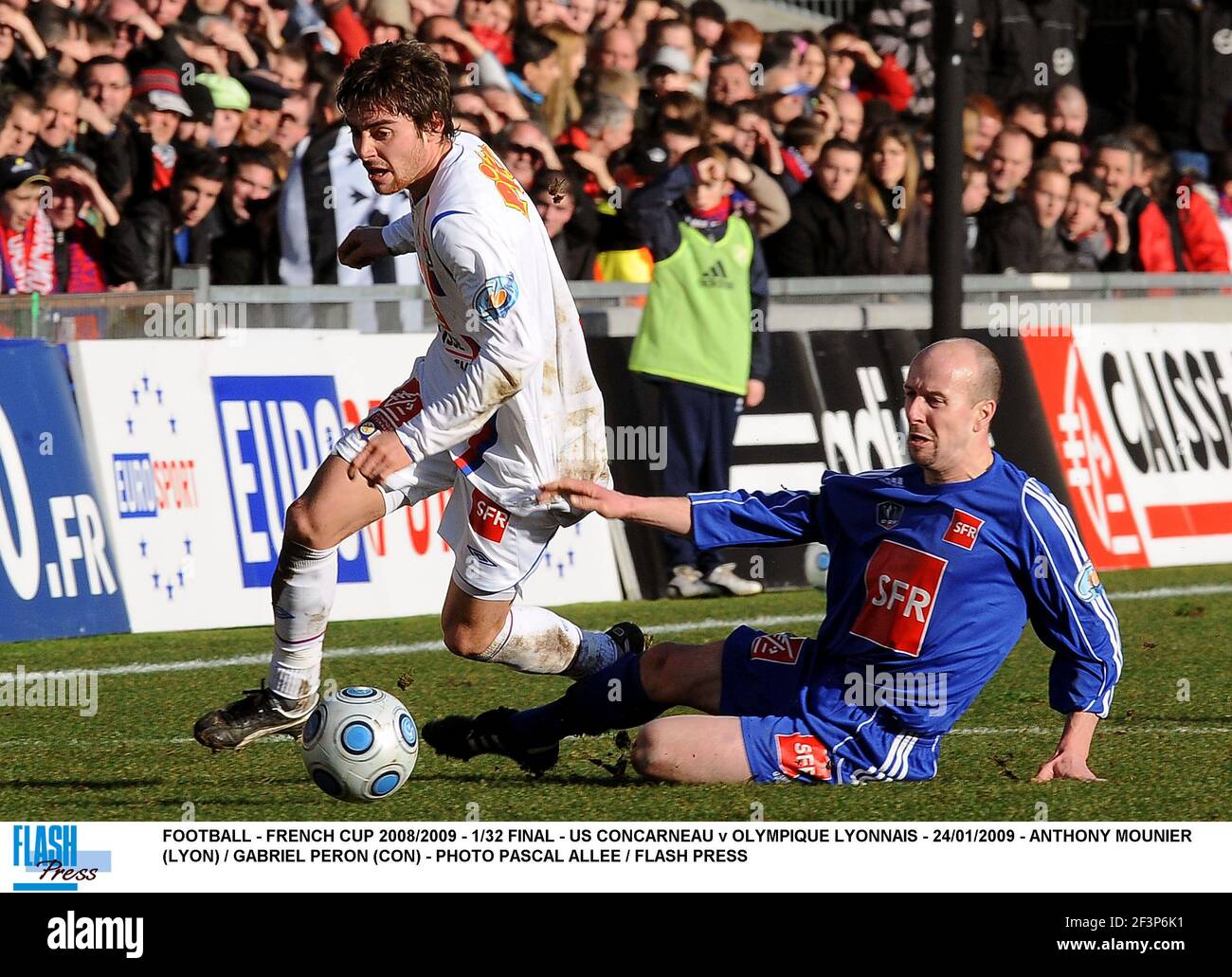 FOOTBALL - FRENCH CUP 2008/2009 - 1/32 FINAL - US CONCARNEAU v ...