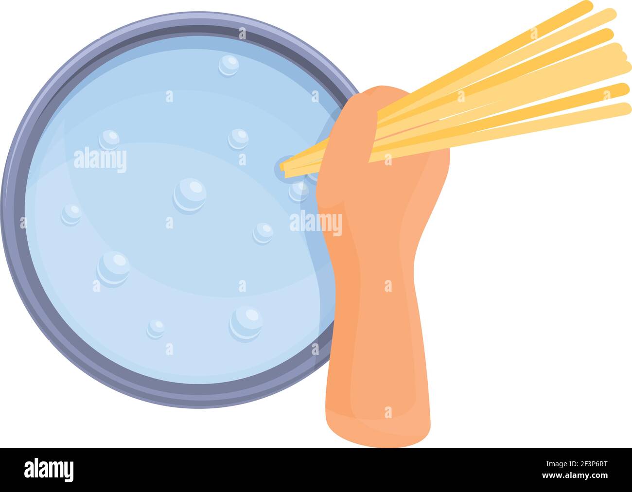 Boiling spaghetti icon. Cartoon of boiling spaghetti vector icon for ...