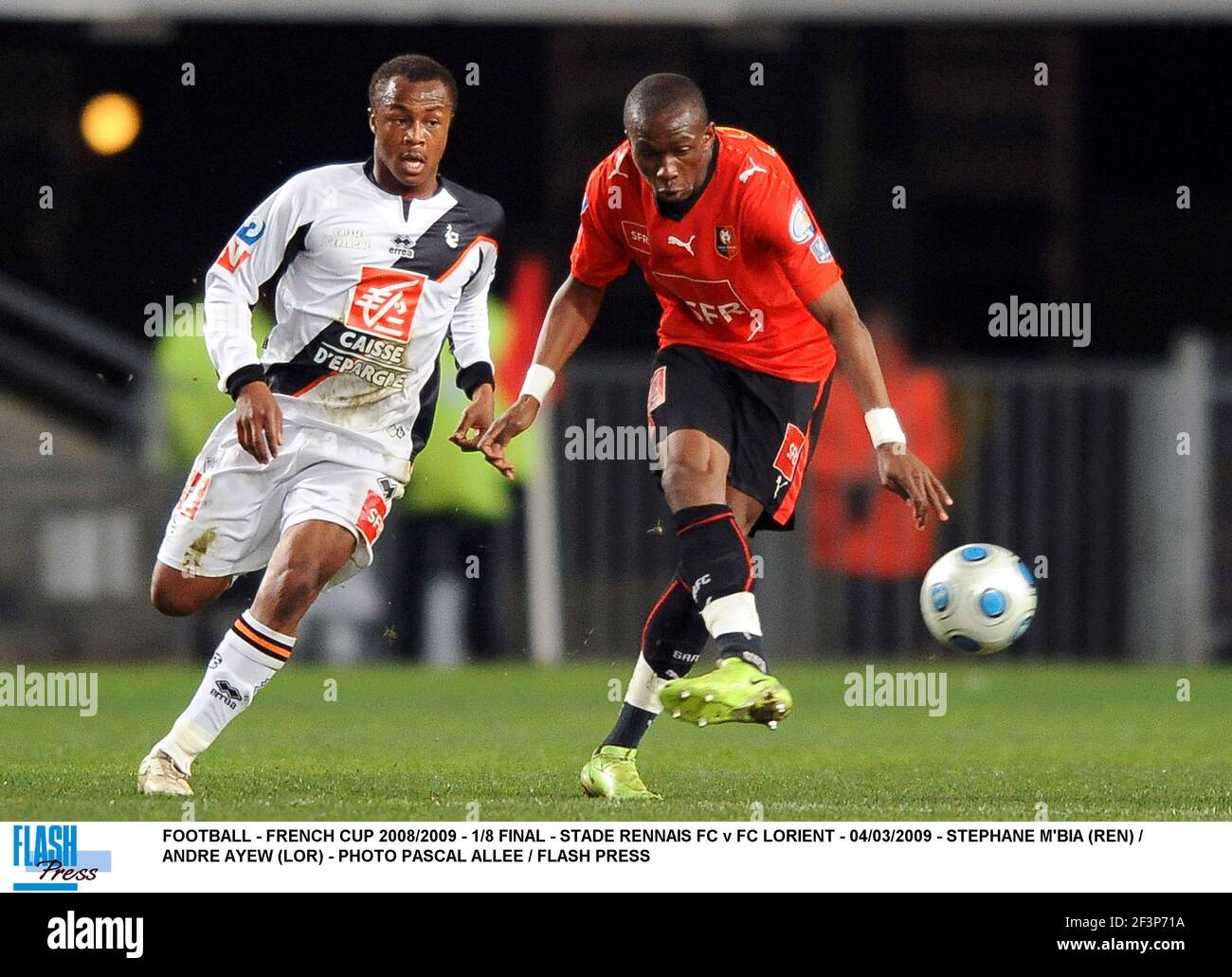 FOOTBALL - FRENCH CUP 2008/2009 - 1/8 FINAL - STADE RENNAIS FC v FC ...