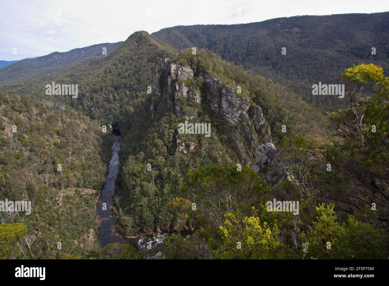 Alum Cliffs in Tasmania Stock Photo - Alamy