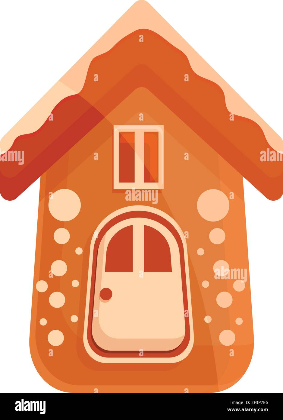 Bakery gingerbread icon. Cartoon of bakery gingerbread vector icon for ...