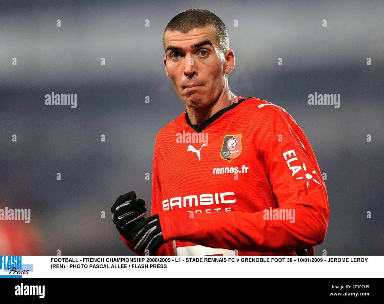 FOOTBALL - FRENCH CHAMPIONSHIP 2008/2009 - L1 - STADE RENNAIS FC v GRENOBLE FOOT 38 - 10/01/2009 ...