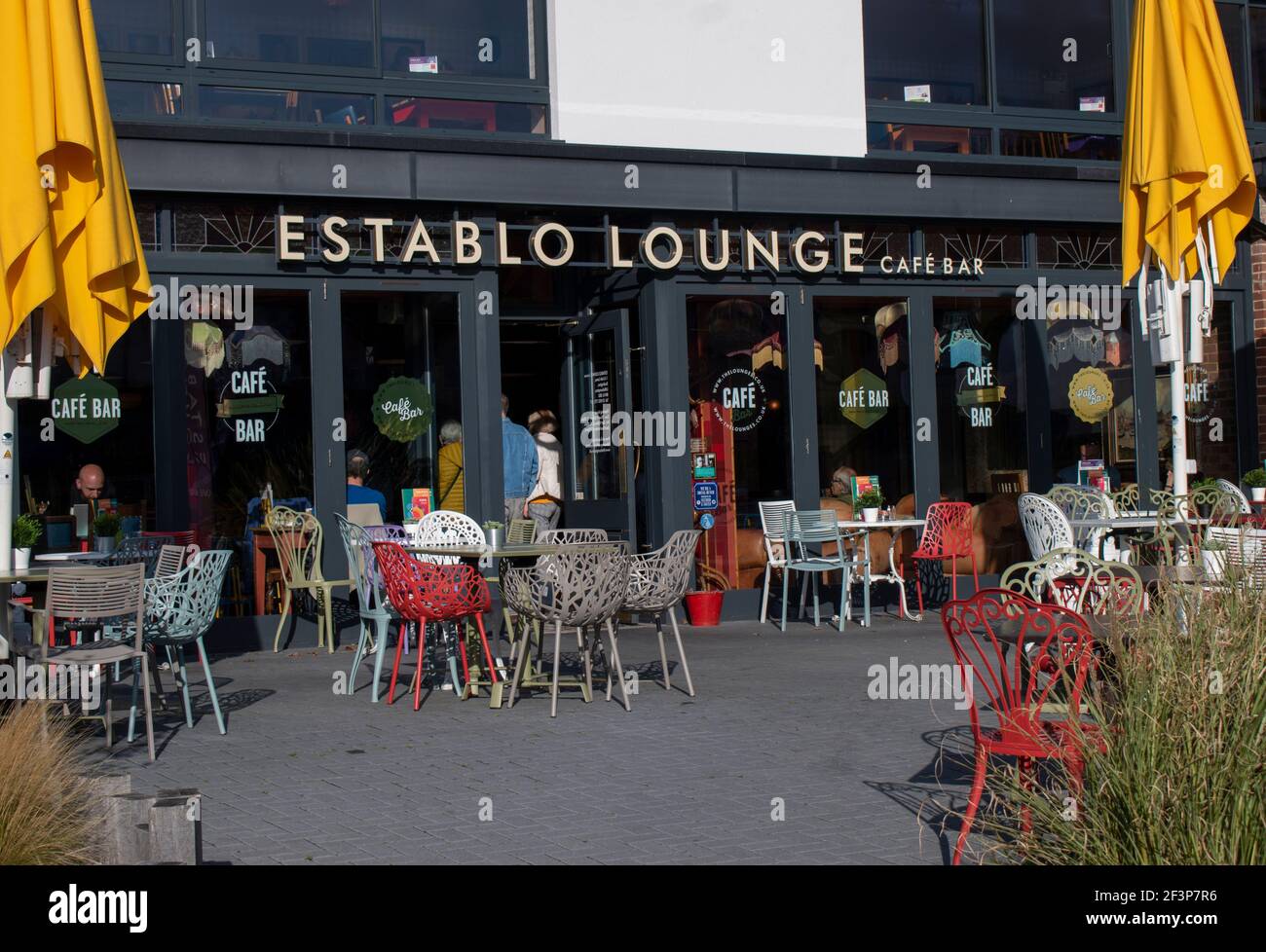 Establo Cafe Bar a stylish new restaurant in Rustington with tables and ...