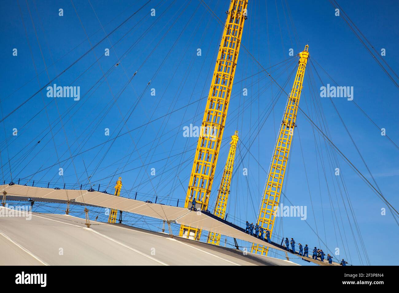 Skywalk, 02 Arena, Greenwich, London Stock Photo - Alamy