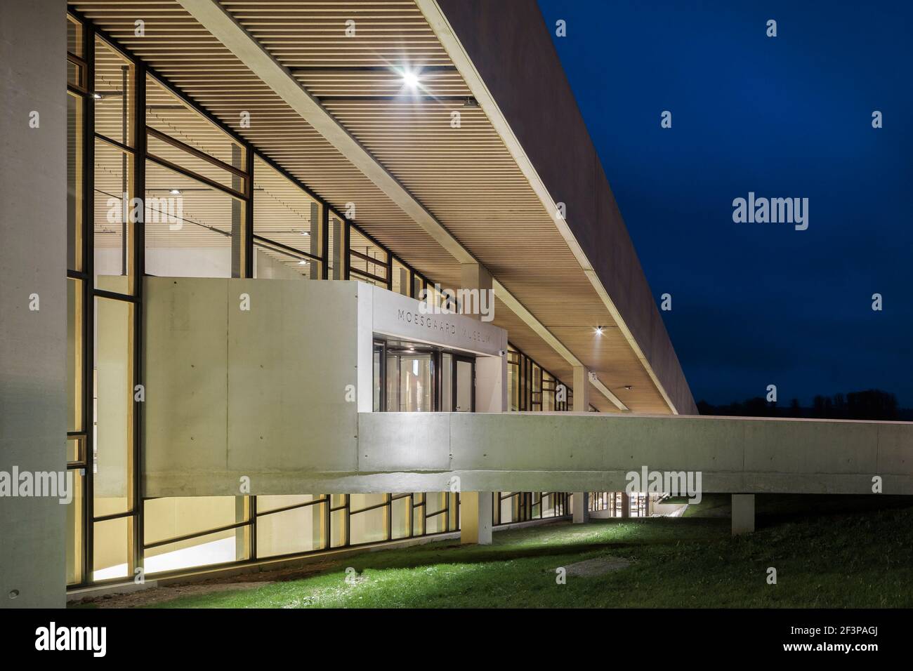 The Moesgaard Museum extension, Aarhus, Denmark, by Henning Larsen ...