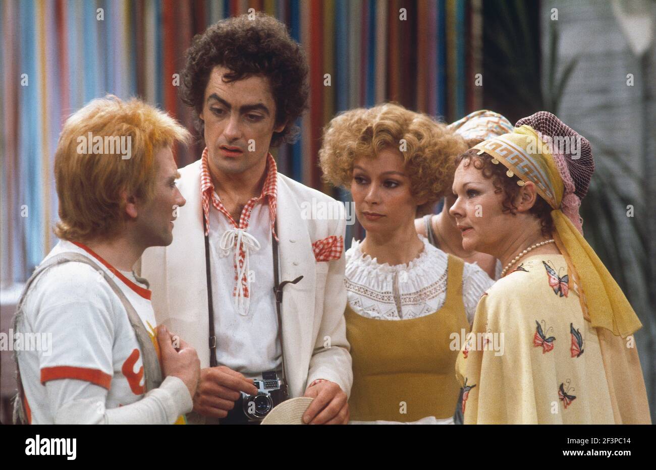 The RSC cast in action during the ATV TELEVISION NETWORK production of ...