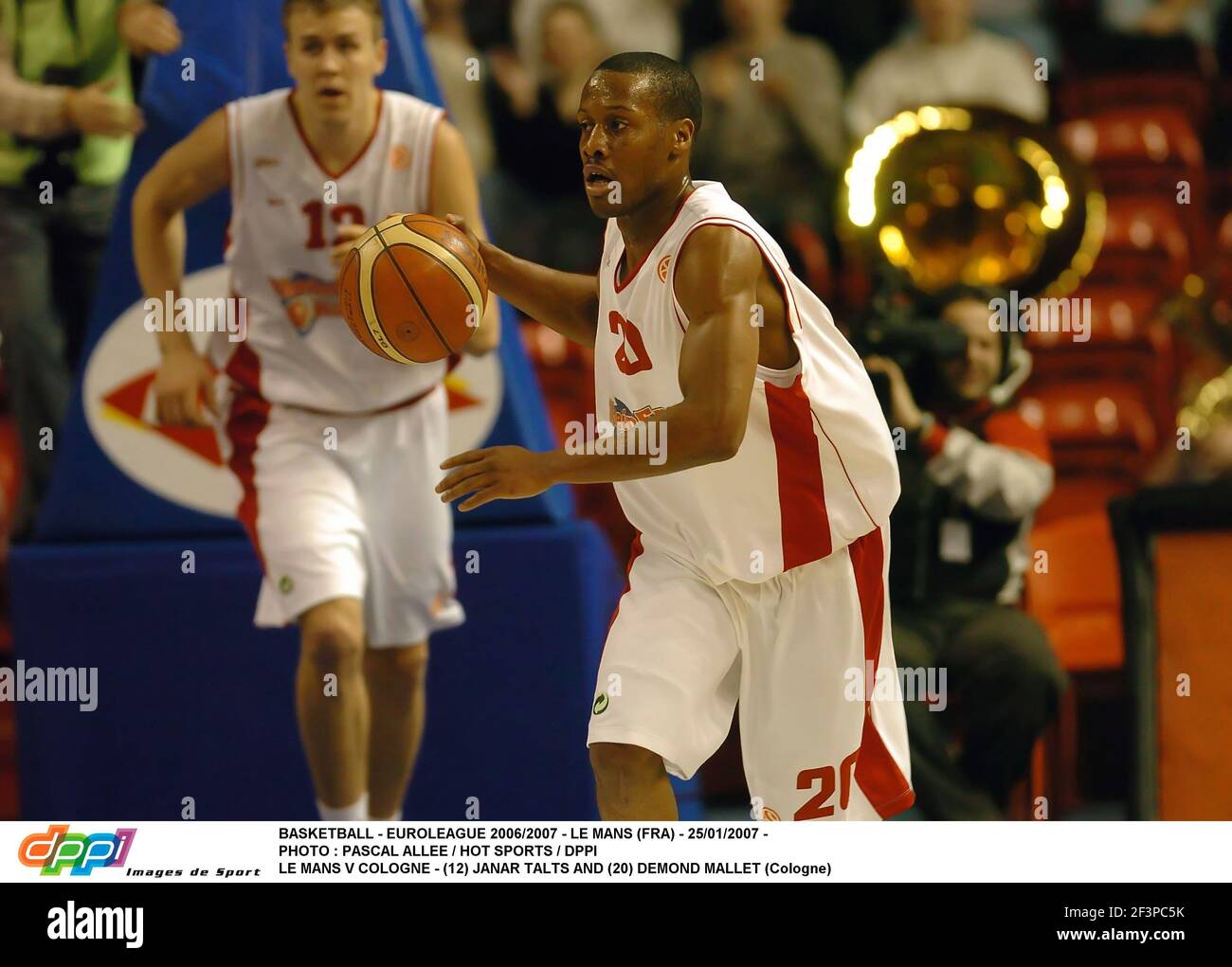 BASKETBALL - EUROLEAGUE 2006/2007 - LE MANS (FRA) - 25/01/2007 - PHOTO ...
