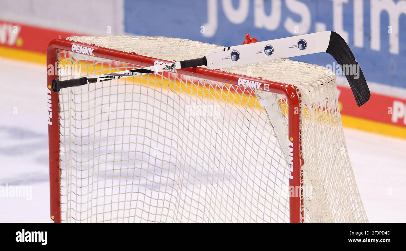 firo: 15.03.2021 ice hockey DEL Penny Bundesliga season 2020/2021 ...