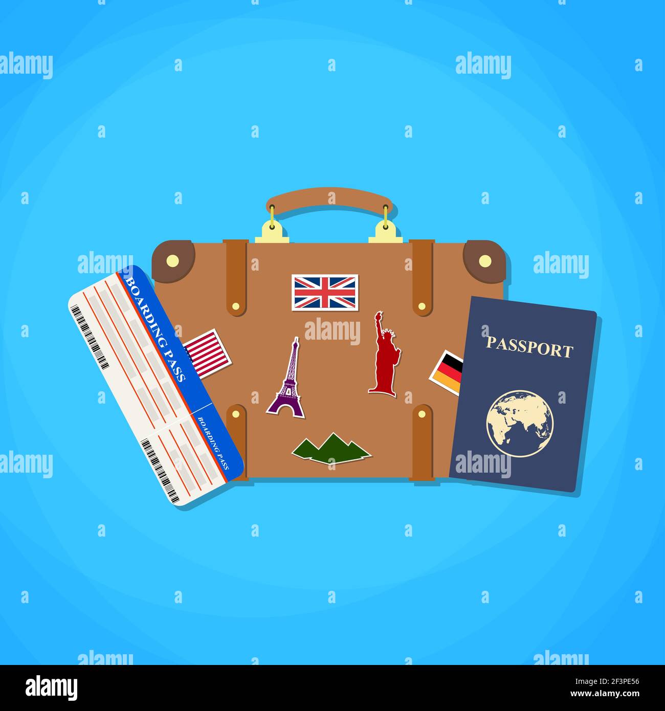 Security stickers passport hi-res stock photography and images - Alamy