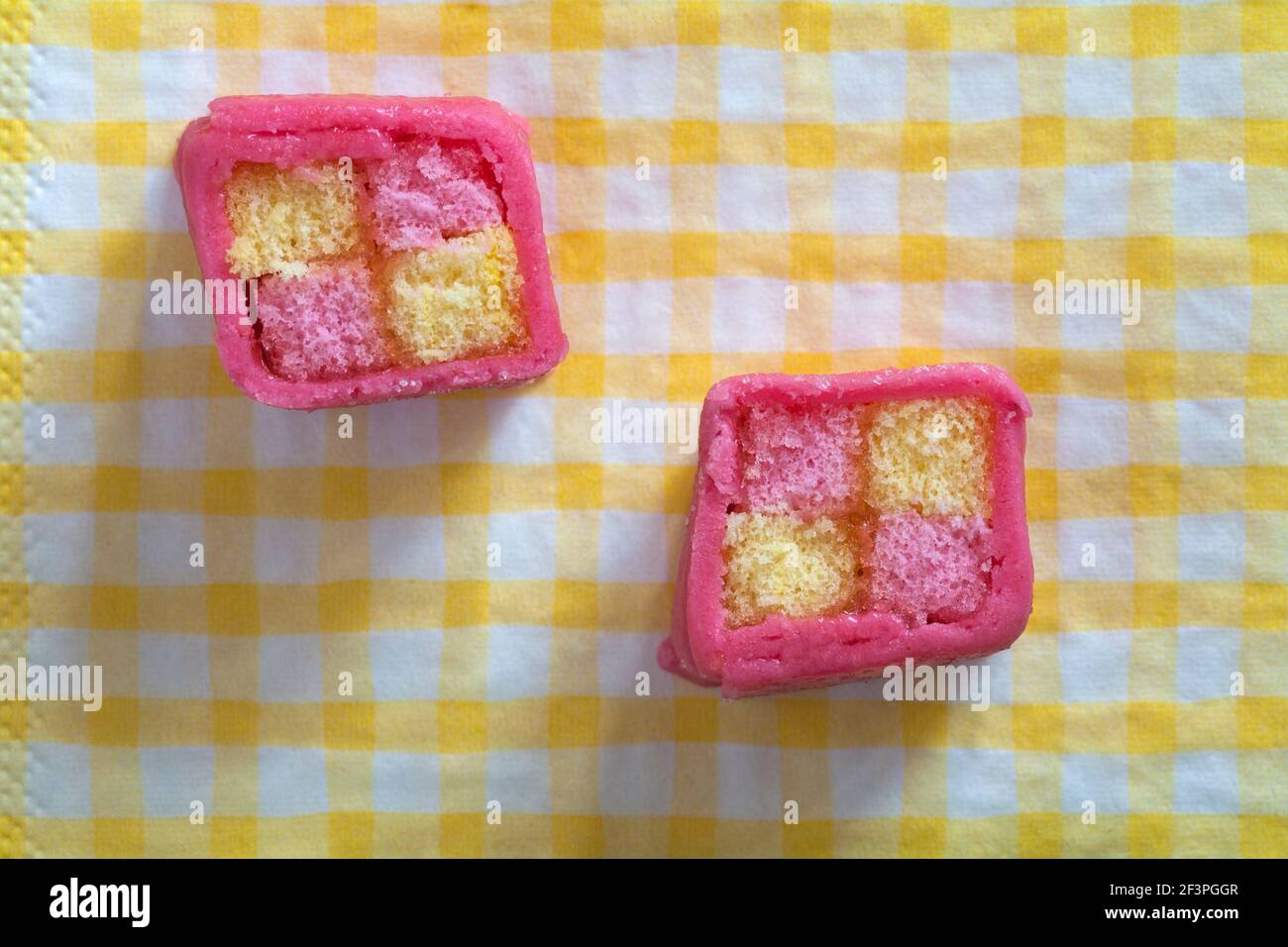 Mr kipling mini battenbergs hi-res stock photography and images - Alamy