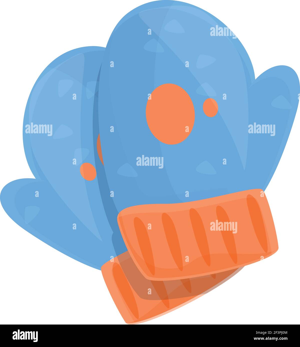 Winter gloves icon. Cartoon of Winter gloves vector icon for web design ...