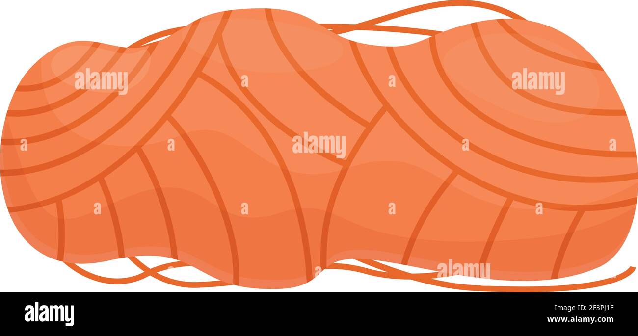 Knitting thread icon. Cartoon of Knitting thread vector icon for web ...
