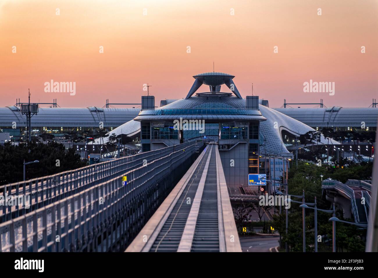 Incheon, South Korea. 1st June, 2017. Incheon Airport Maglev Line is an ...