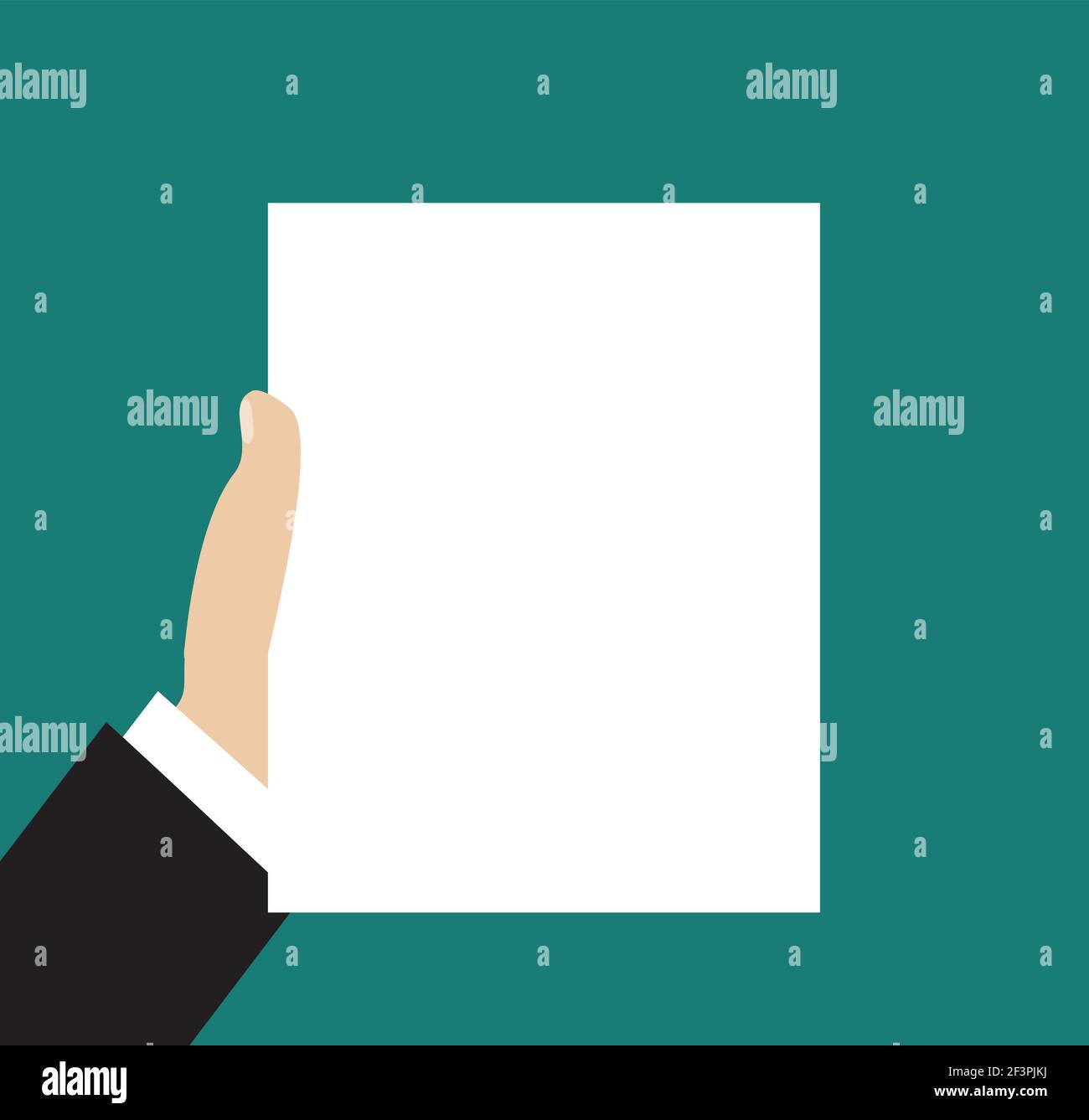 Business presentation vector a4 Stock Vector Images - Alamy