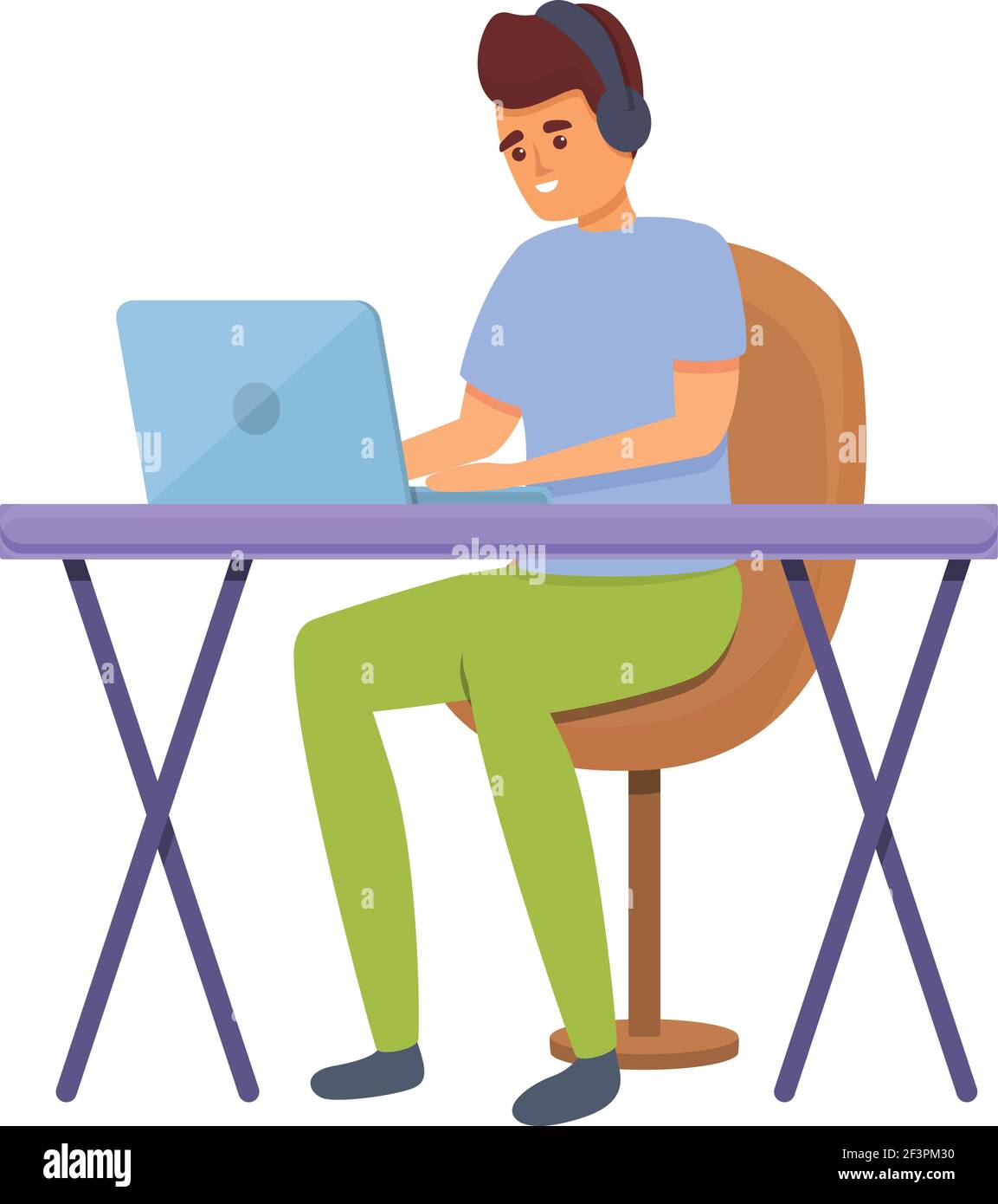 Freelancer personal assistant icon. Cartoon of Freelancer personal ...