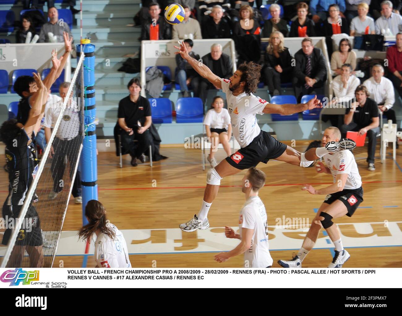 VOLLEY BALL - FRENCH CHAMPIONSHIP PRO A 2008/2009 - 28/02/2009 - RENNES ...