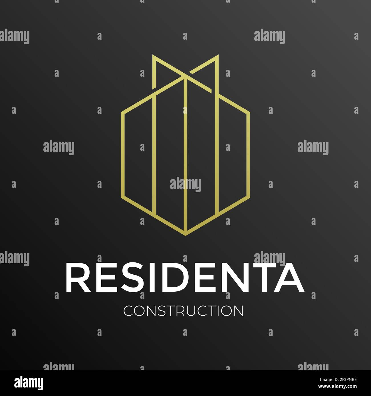 Gold towers Stock Vector Images - Alamy