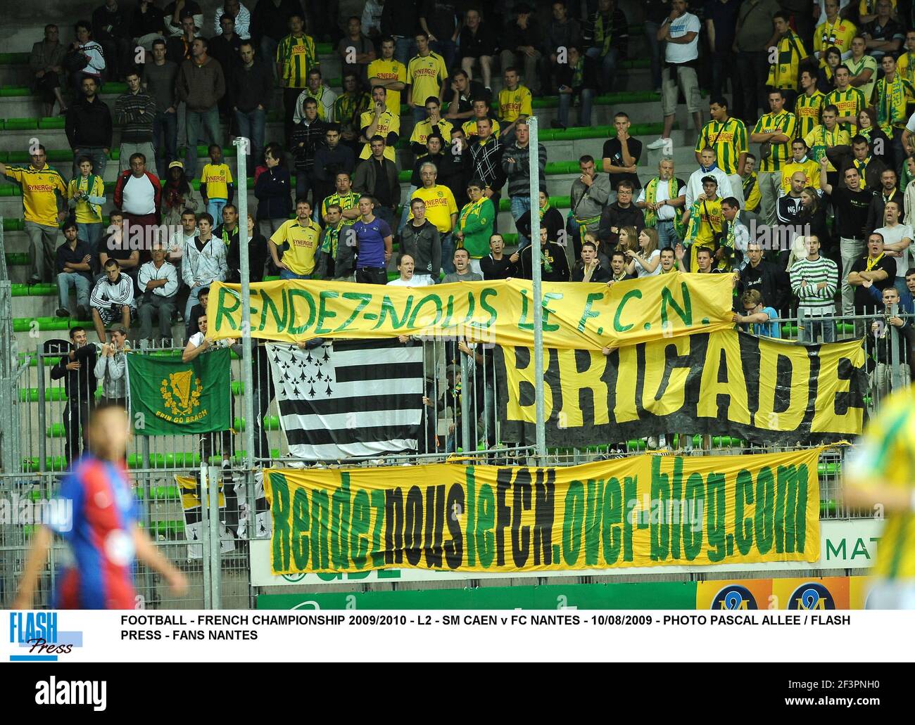 FOOTBALL - FRENCH CHAMPIONSHIP 2009/2010 - L2 - SM CAEN v FC NANTES ...
