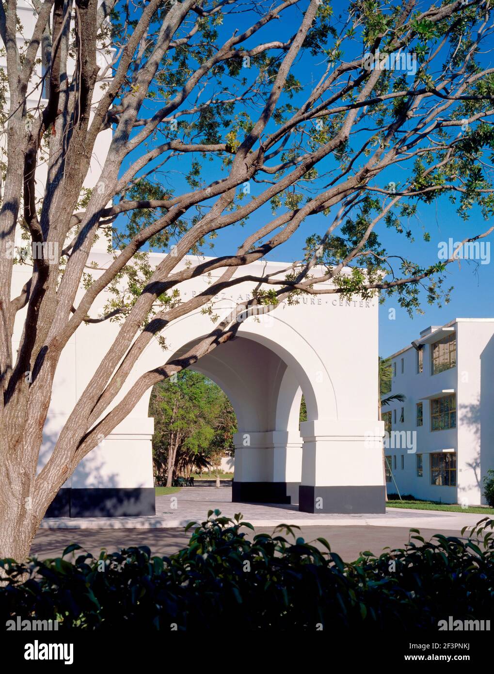 Jorge M. Perez Architecture Center, University of Miami, USA,Eingang ...