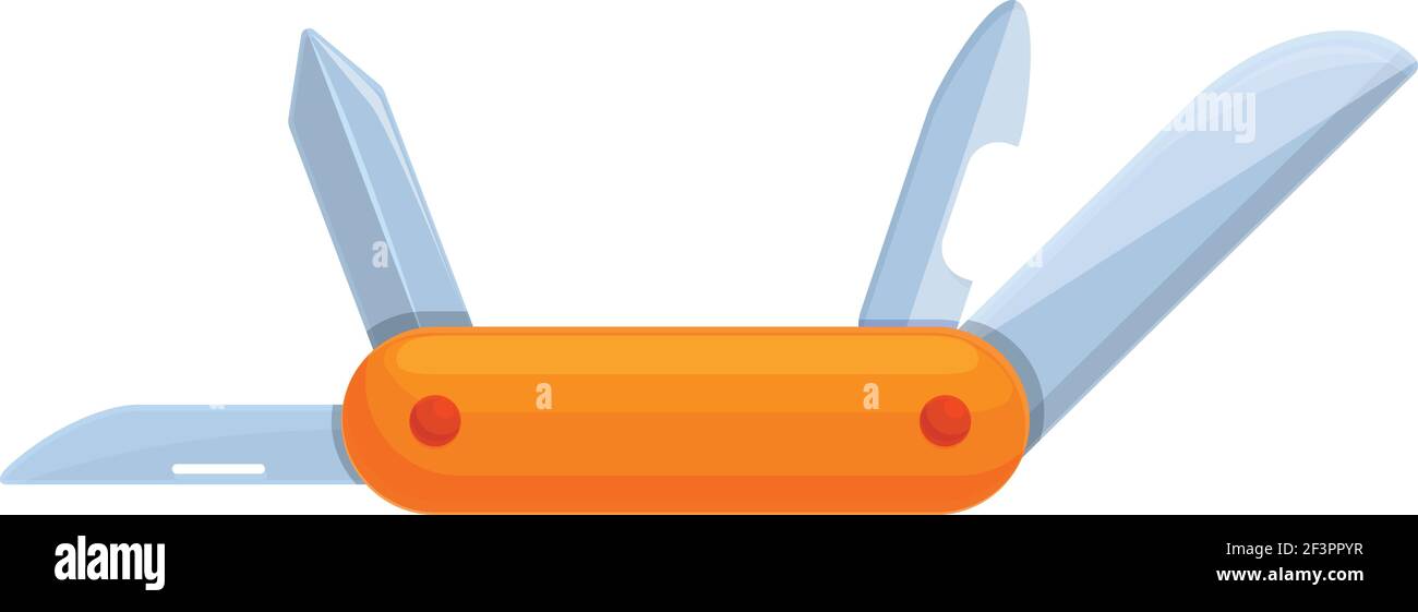 Pocketknife icon. Cartoon of Pocketknife vector icon for web design ...