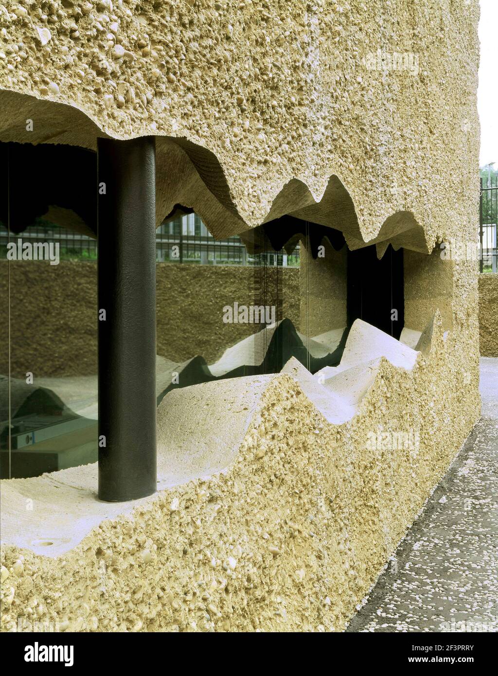 Schaulager, Münchenstein-Basel,Detail Fenster,Herzog + de Meuron, 2003 ...