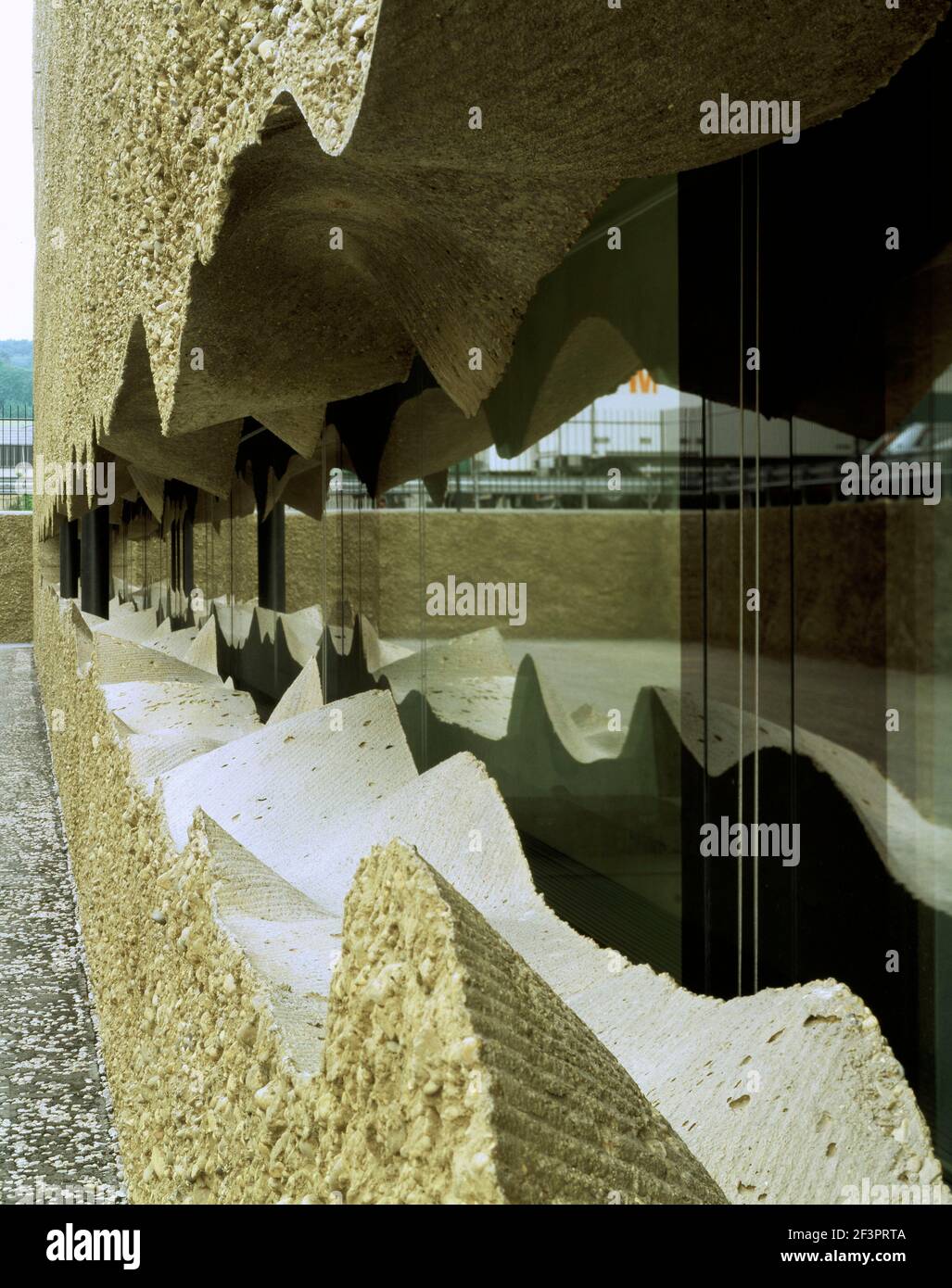 Schaulager, Münchenstein-Basel,Detail Fenster,Herzog + de Meuron, 2003 ...