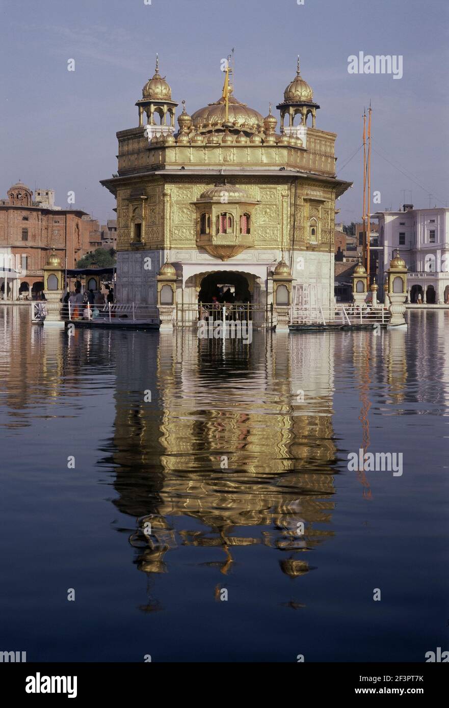 Goldener Tempel Hari Mandir in Amritsar, Indien,Ansicht,16th Century ...
