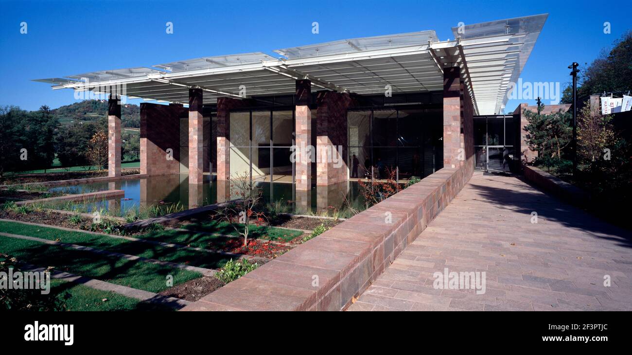 Fondation Beyeler, Riehen/CH,Zugang,Renzo Piano mit Burkhardt & Partner ...