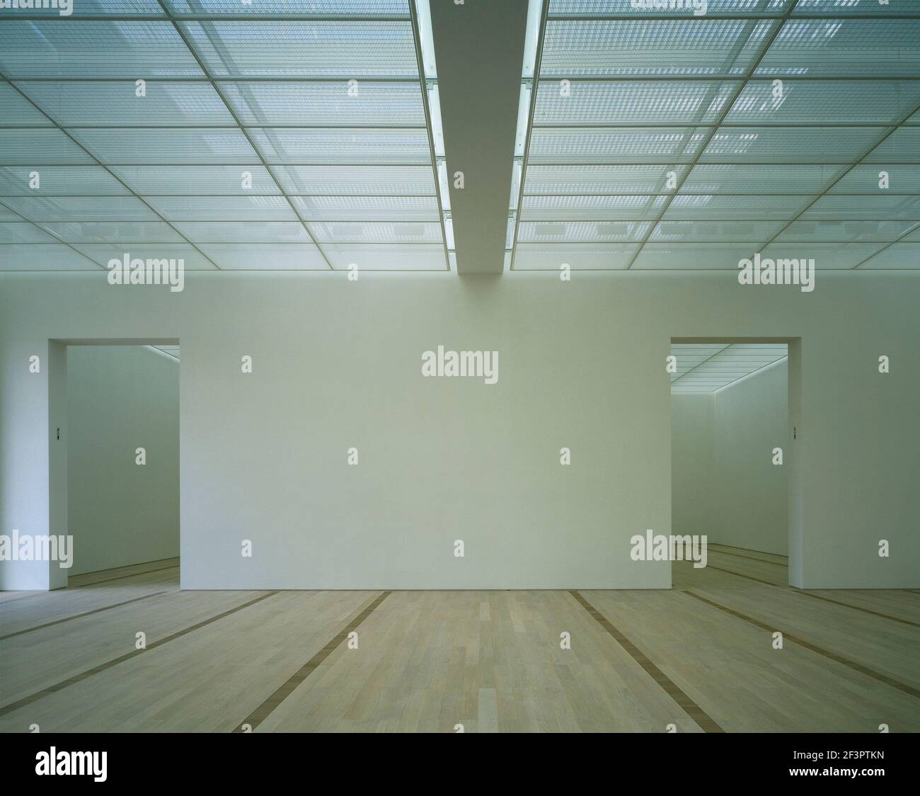 Fondation Beyeler, Riehen/CH,Ausstellungsraum,Renzo Piano mit Burkhardt ...