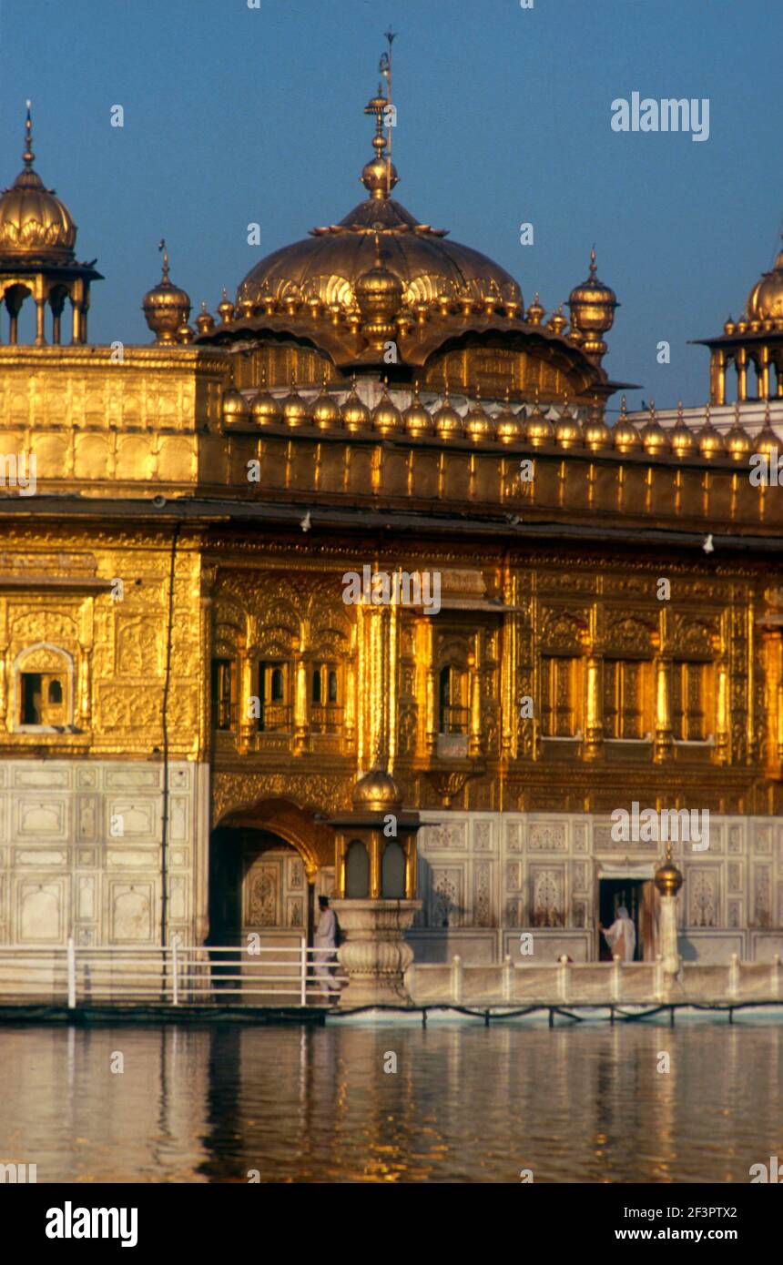 Goldener Tempel Hari Mandir in Amritsar, Indien,Ansicht,16th Century ...