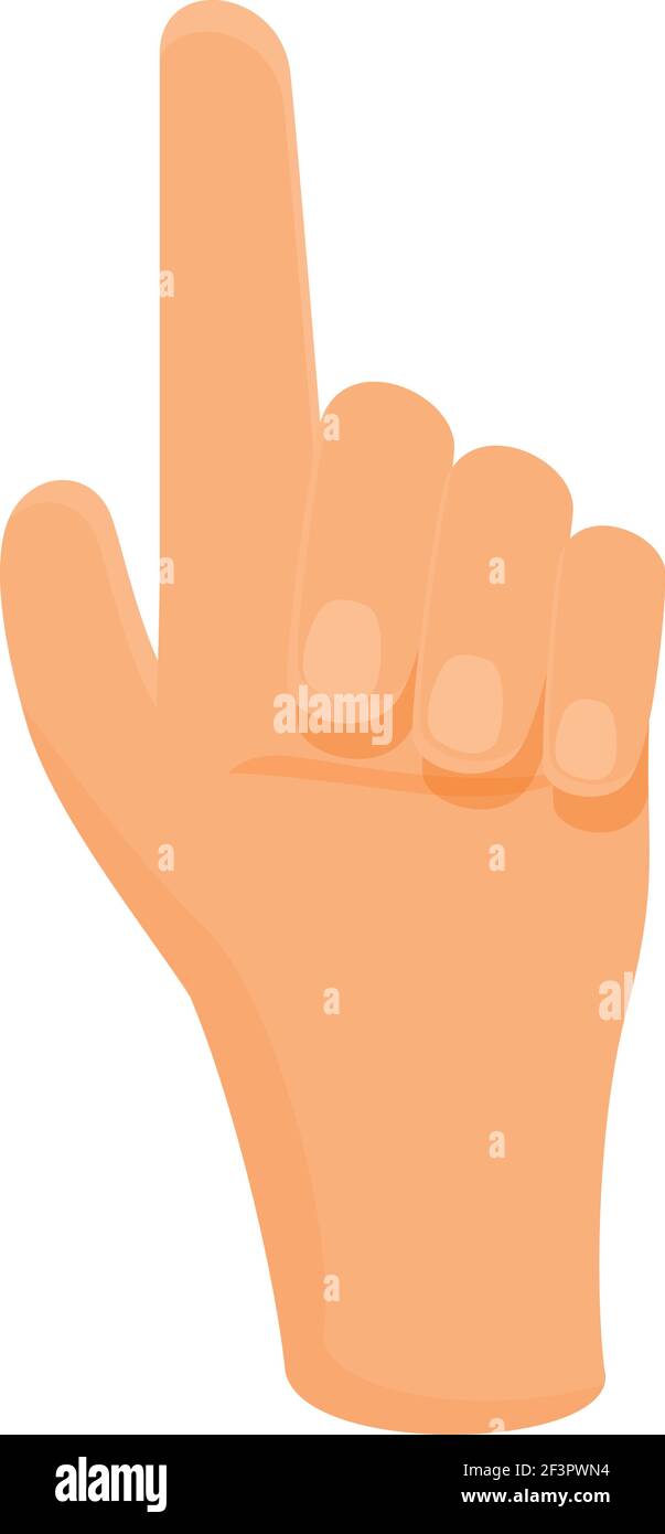 Attention hand gesture icon. Cartoon of Attention hand gesture vector ... Attention hand gesture icon. Cartoon of Attention hand gesture vector ...