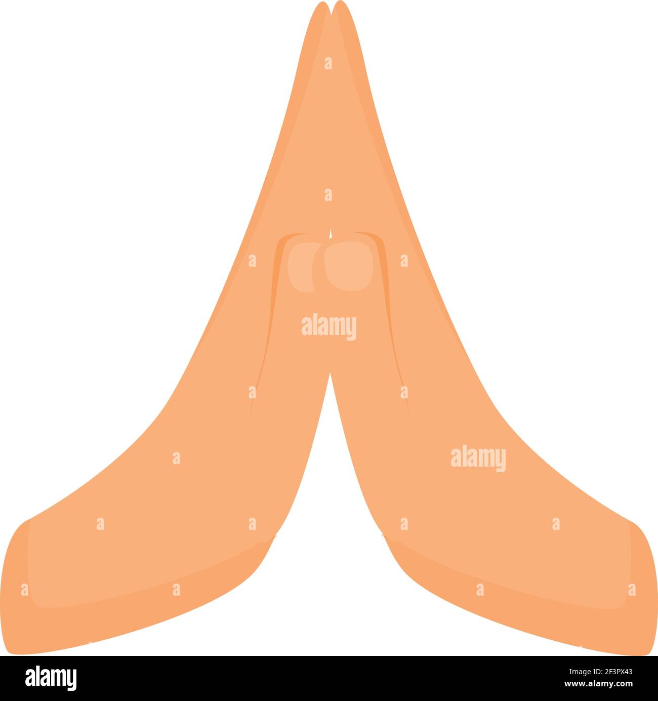 Please hands gesture icon. Cartoon of Please hands gesture vector icon ...