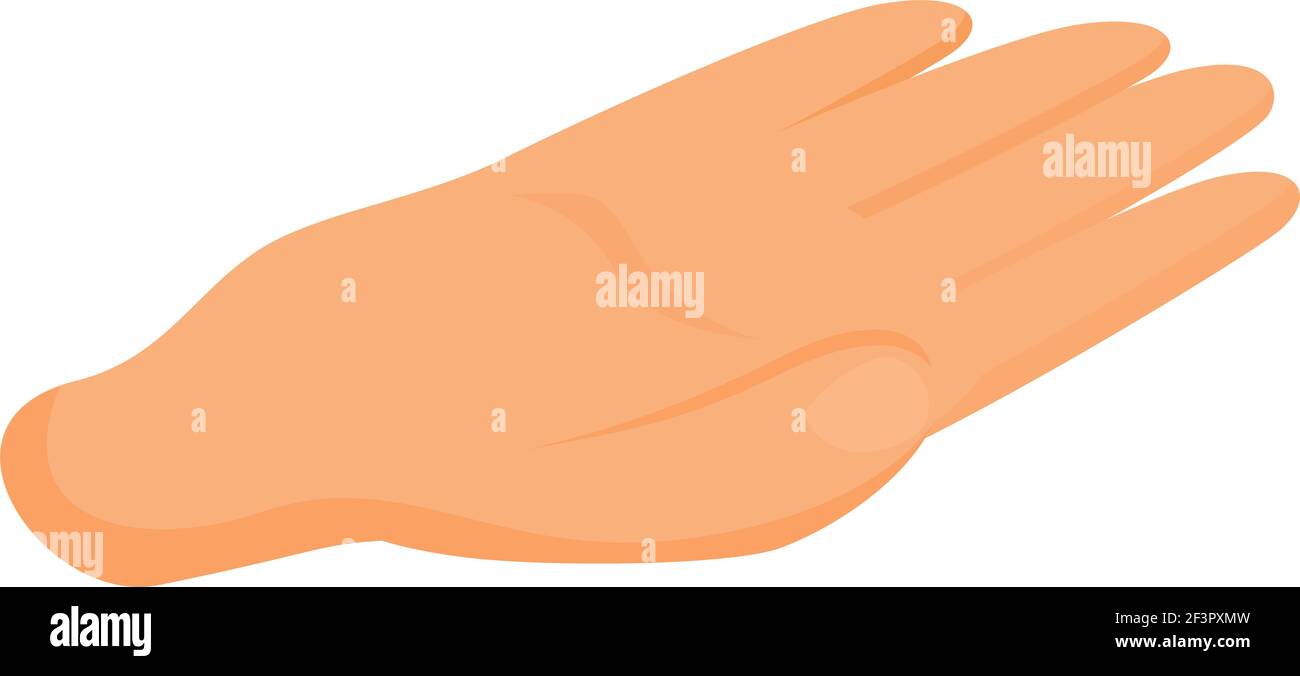 Give me hand gesture icon. Cartoon of Give me hand gesture vector icon ...