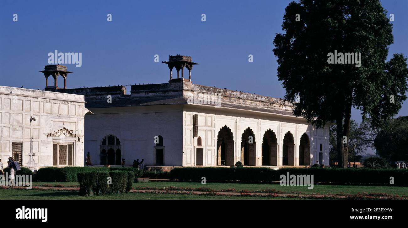 Red Fort, Lal Qila, Delhi,Rang Mahal,1638-46 Stock Photo - Alamy