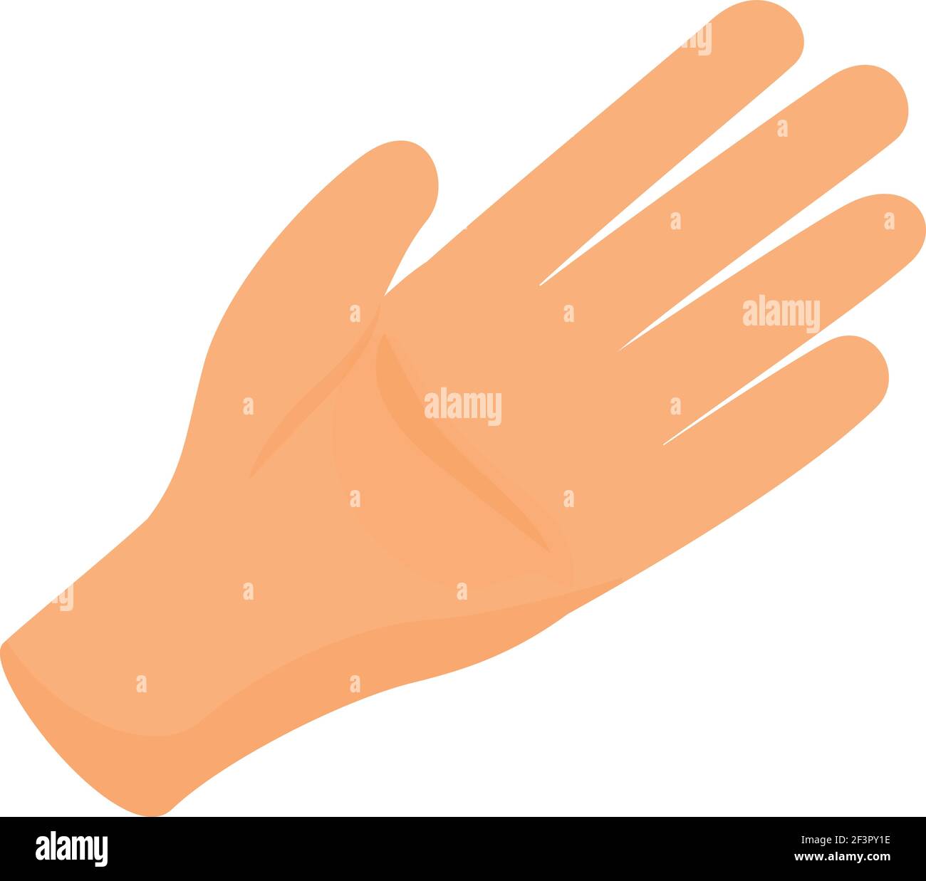 Cartoon Hand Raised High Resolution Stock Photography and Images - Alamy