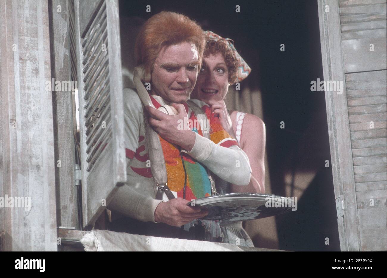 The RSC cast in action during the ATV TELEVISION NETWORK production of ...