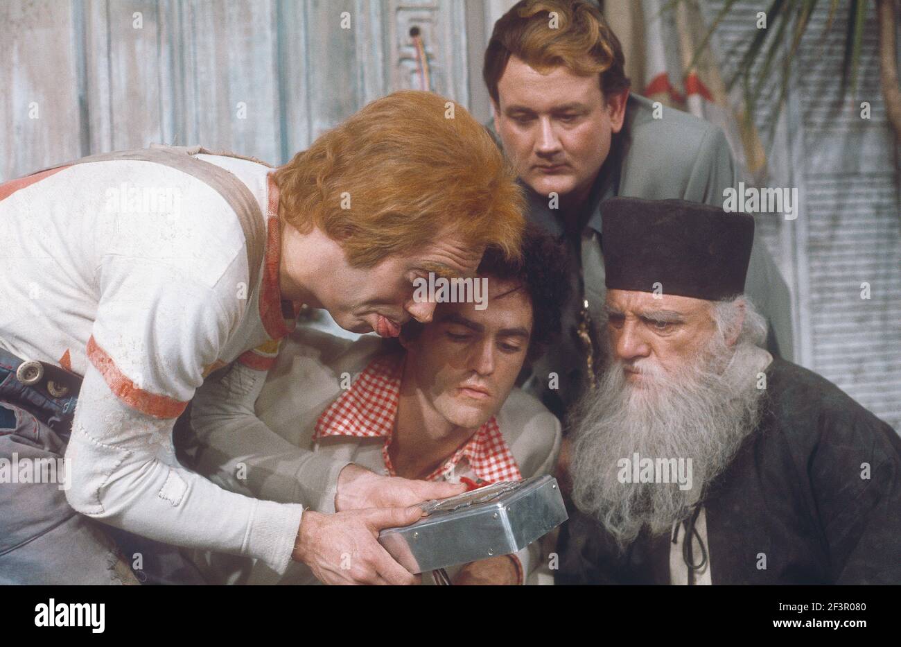 The RSC cast in action during the ATV TELEVISION NETWORK production of ...