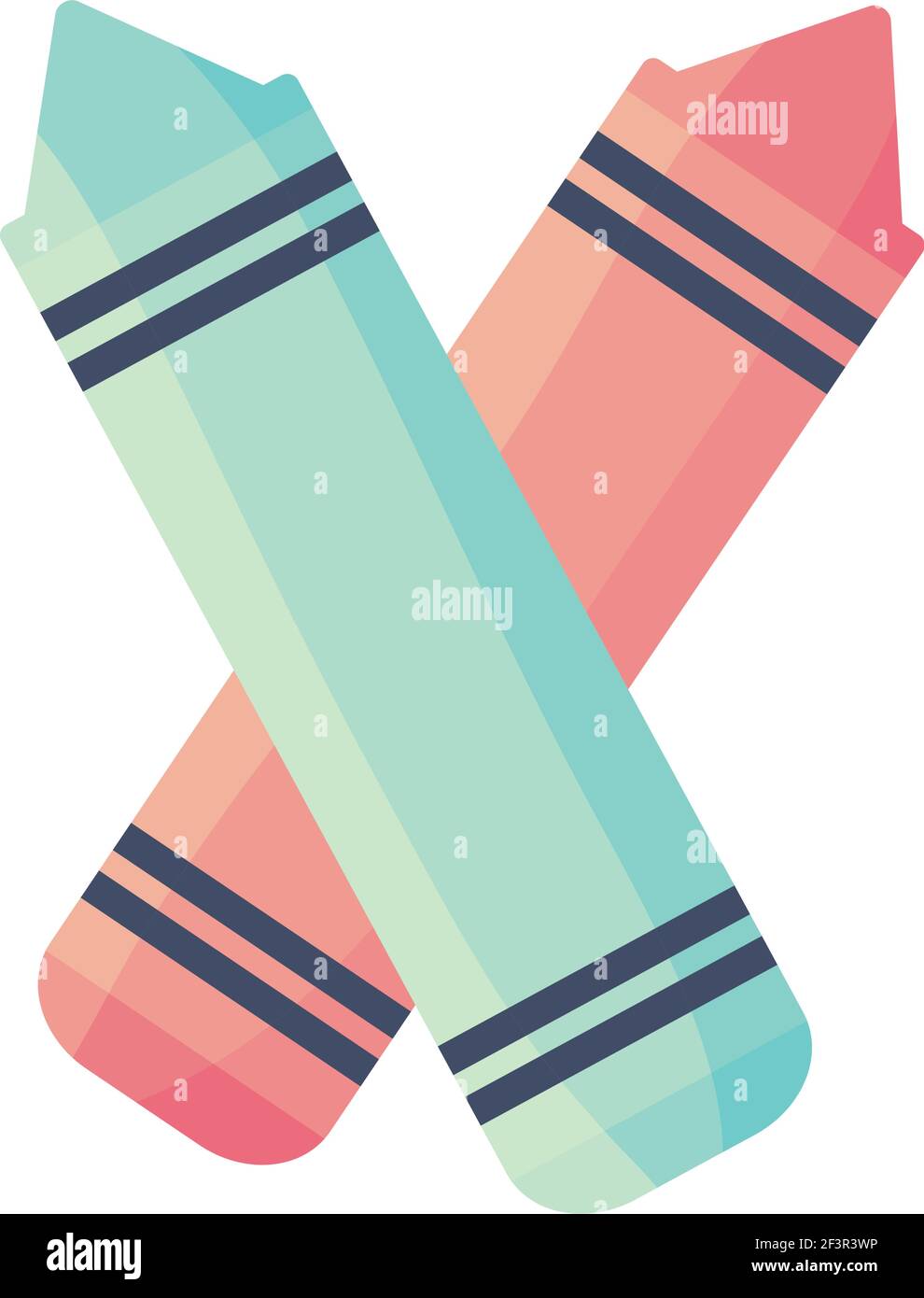 crayons school supply Stock Vector Image & Art - Alamy