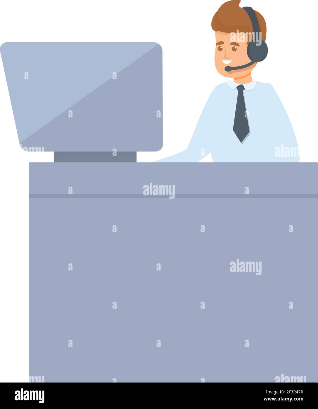 Tv producer icon. Cartoon of Tv producer vector icon for web design ...