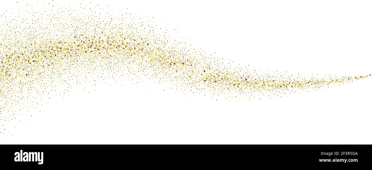 Vector gold glitter wave abstract background Stock Vector Image & Art ...