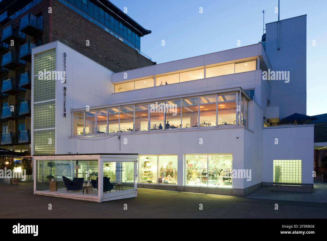 Fish-tank design, Design Museum, 1989, claiming to be the first museum ...